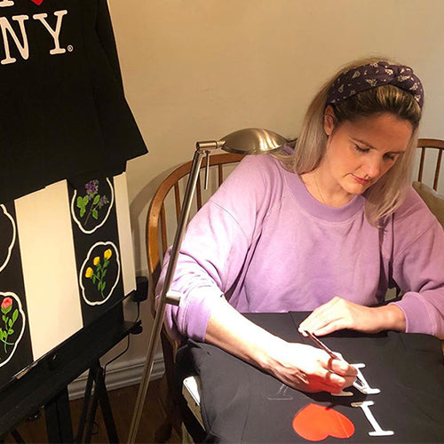 VB x I Love NY-Artist Carly Beck | Veronica Beard