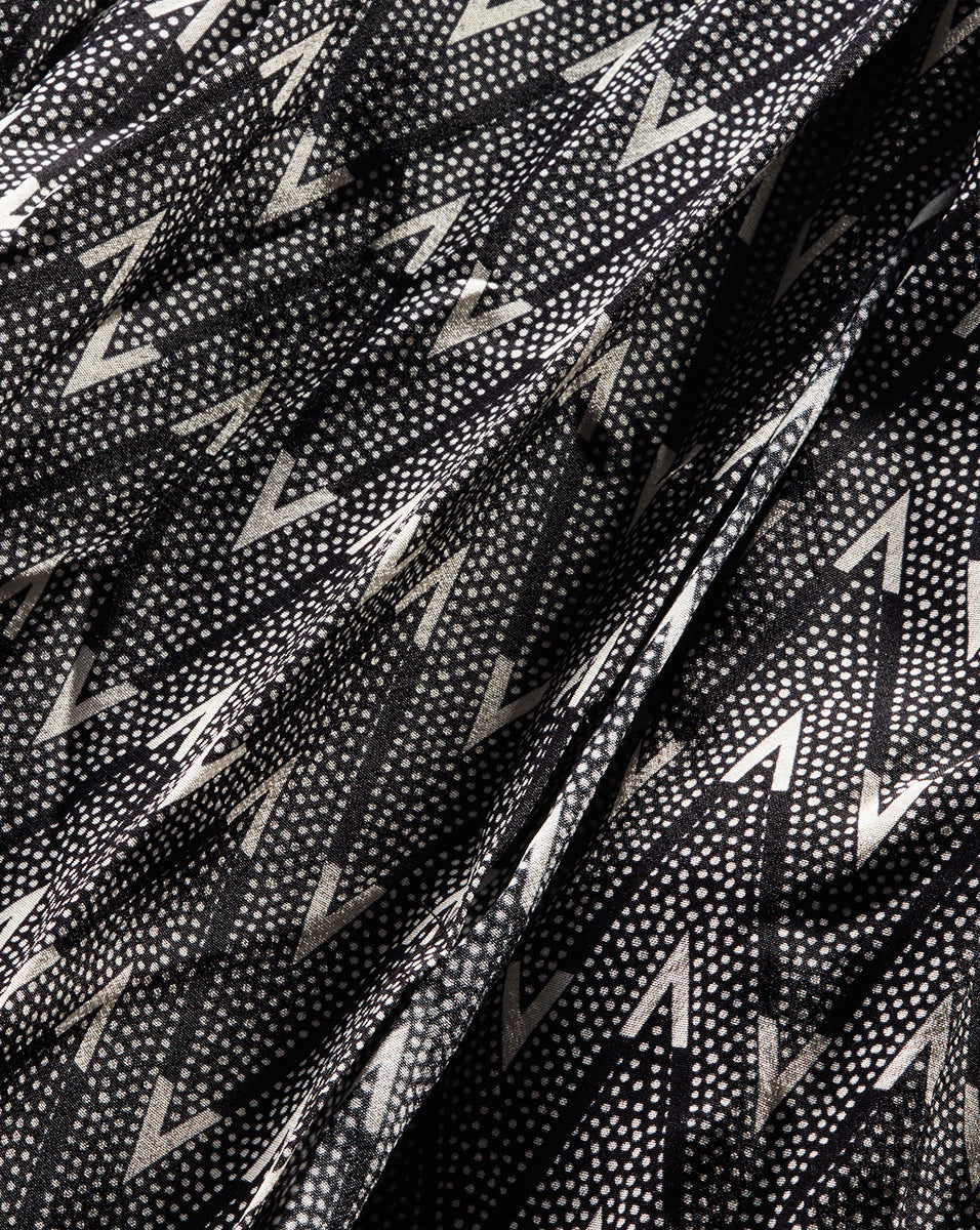 Norris V-Logo Stretch-Jersey Midi Skirt | Veronica Beard