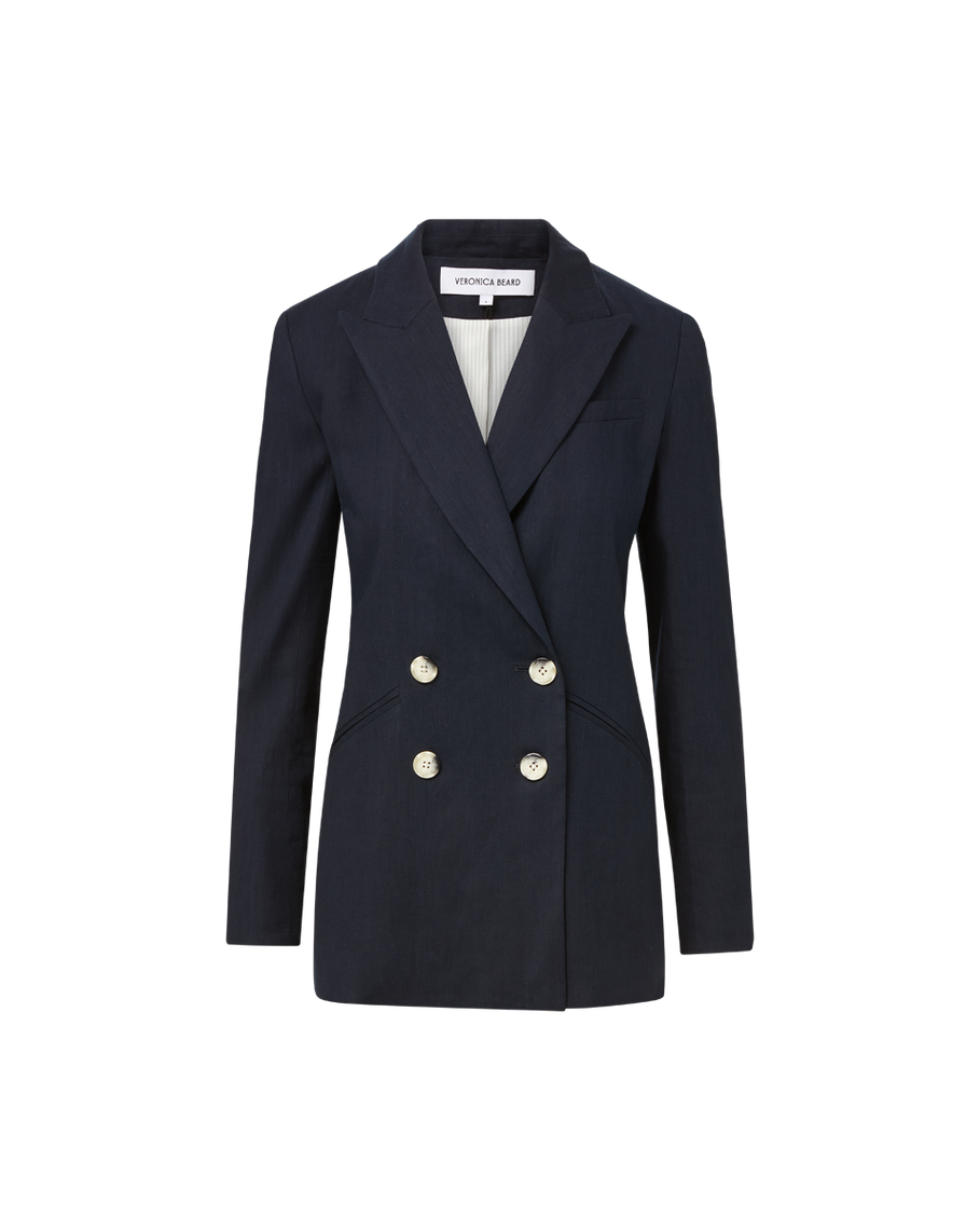 Dale Dickey Jacket in Navy | Veronica Beard