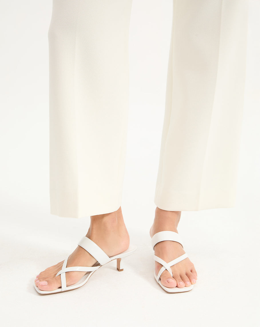 Alanis Sandal in Coconut | Veronica Beard