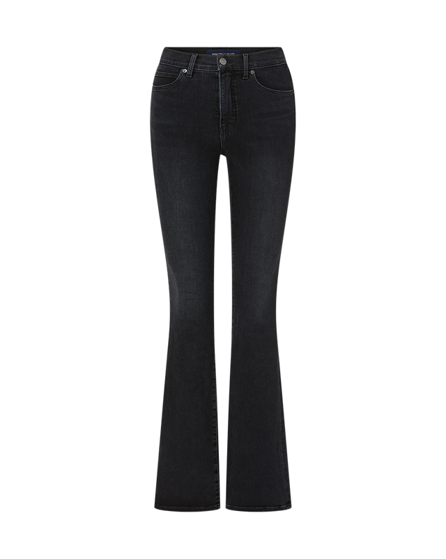 Beverly Skinny-Flare Jean in Washed Onyx | Veronica Beard