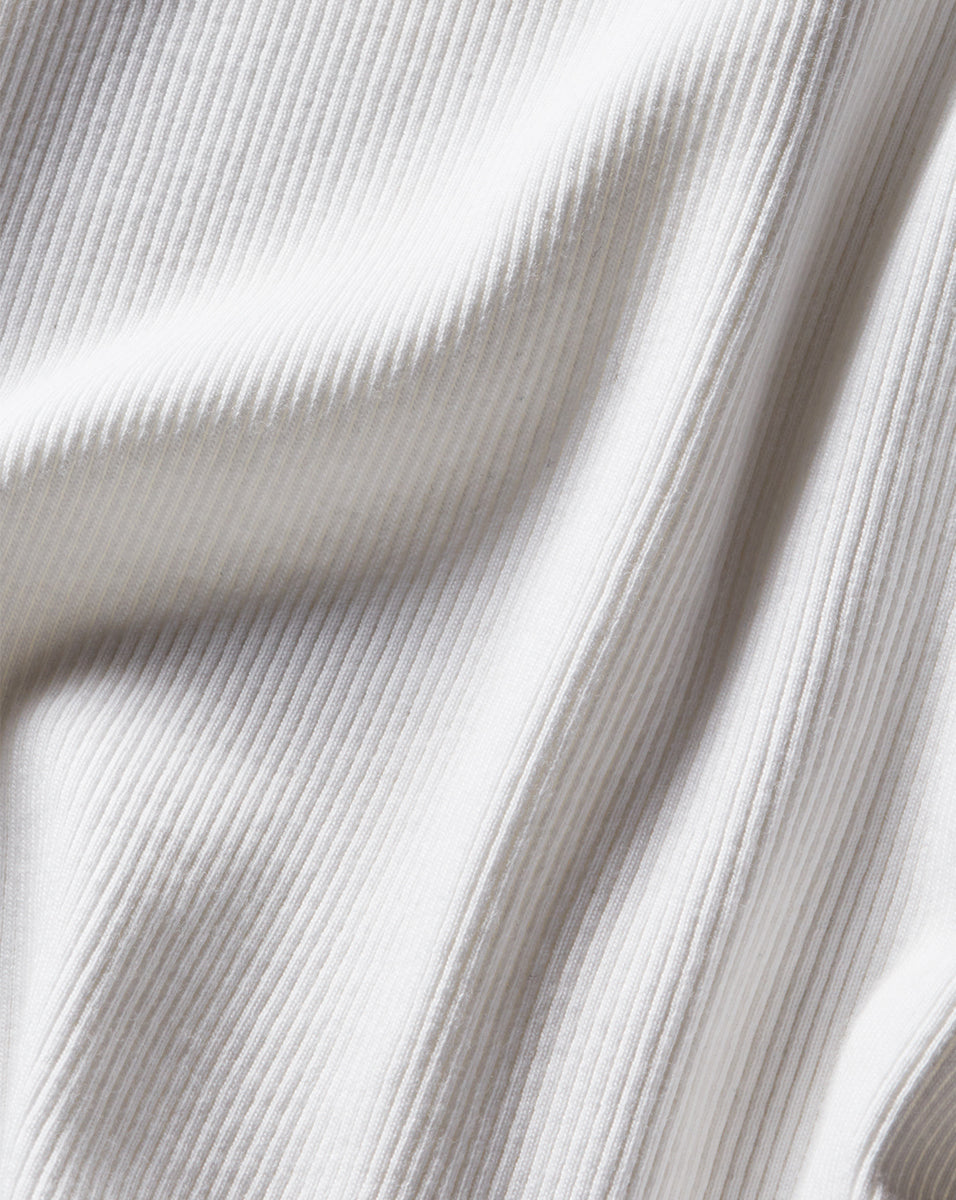 Birke White Scoop Neck Tank | Veronica Beard