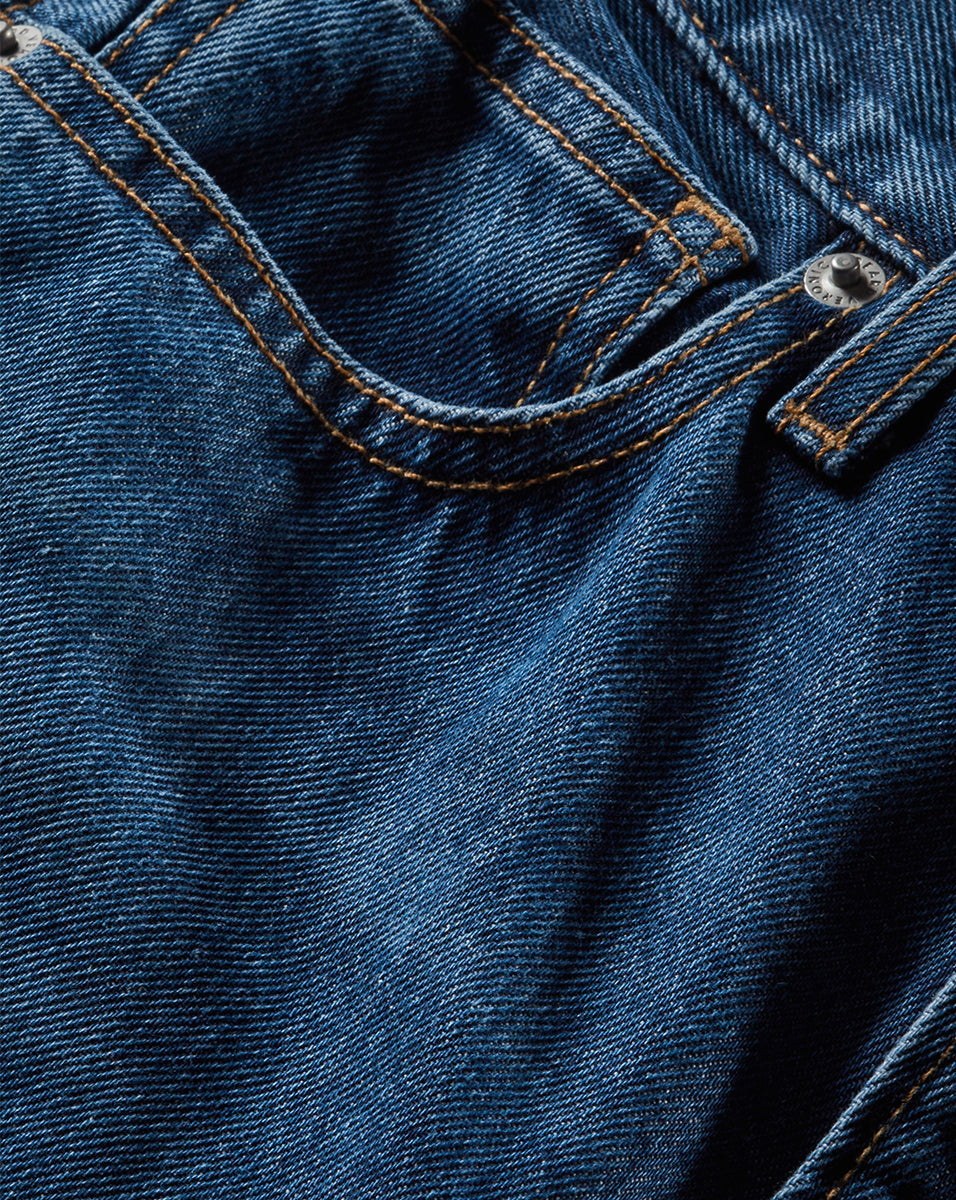 Taylor Wide-Leg Jean in Stoned Bright Blue | Veronica Beard