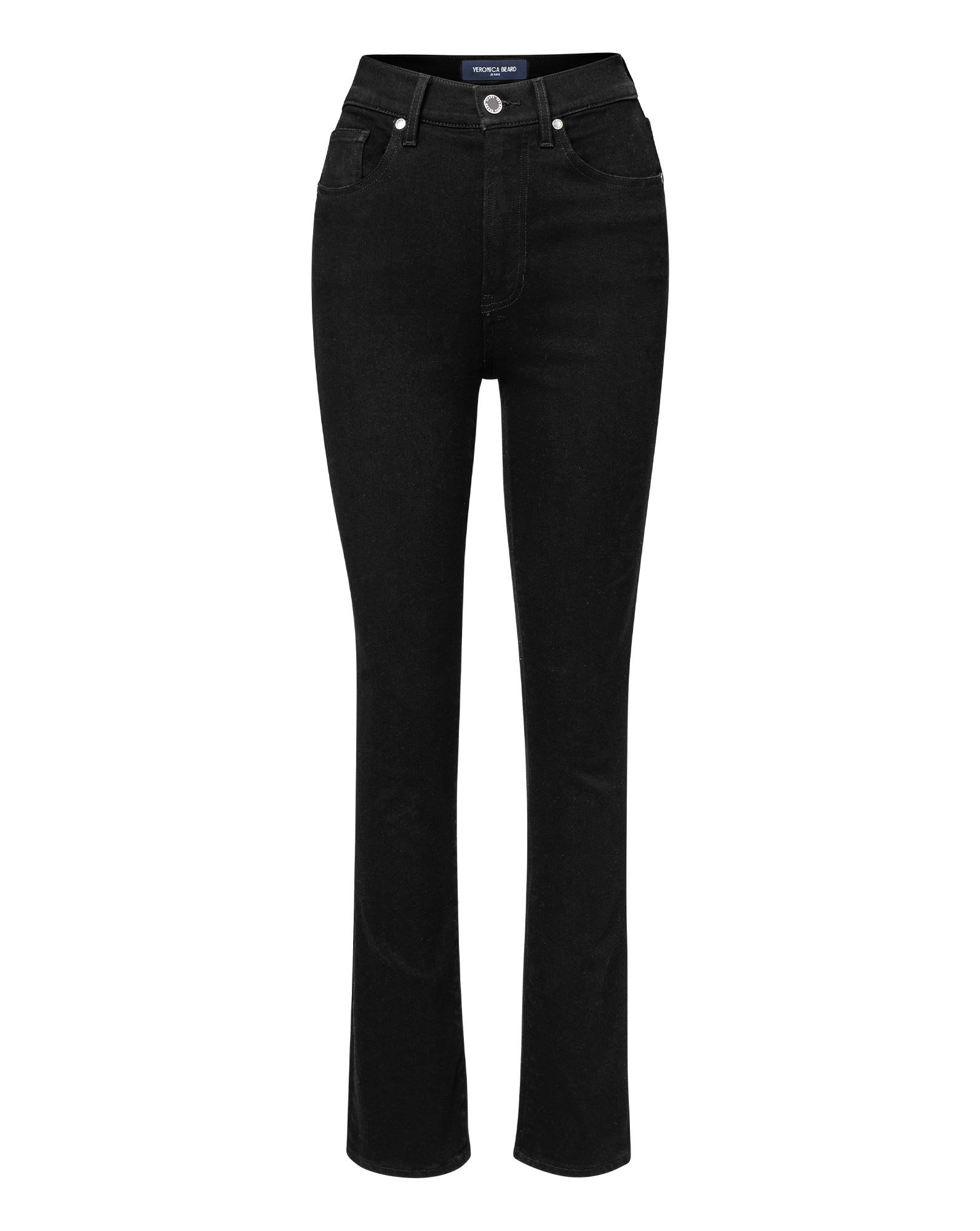 Lydia Ultra-Slim Jean in Black | Veronica Beard