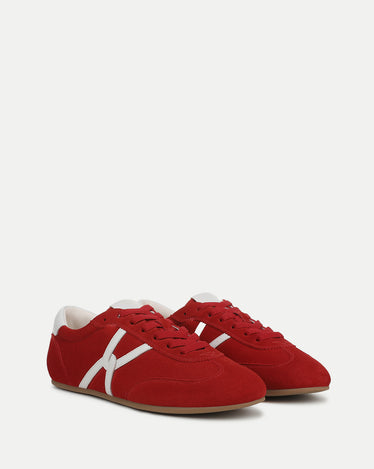 Riviera Sneaker in Poppy/Coconut | Veronica Beard